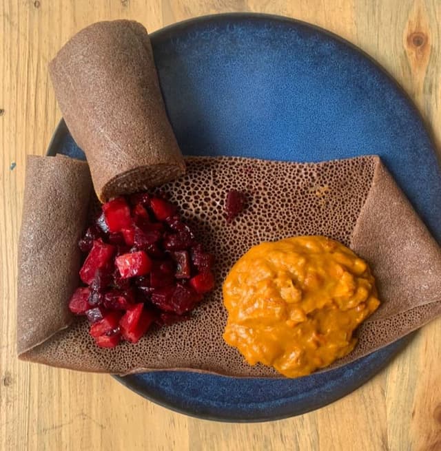 Teff Injera-Menu